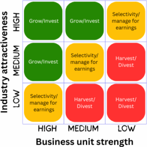 GE‐McKinsey matrix guide | UKEssays.com